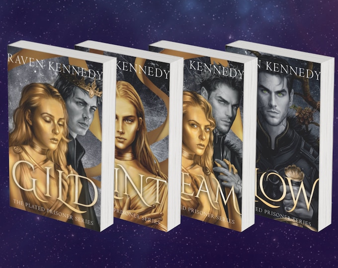 Plated Prisoner Series by Raven Kennedy - Dust Jacket Set (art by ...