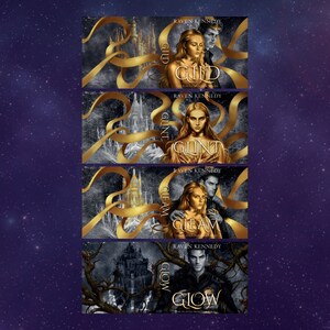 Plated Prisoner Series by Raven Kennedy Dust Jacket Set art by gonzalom ...