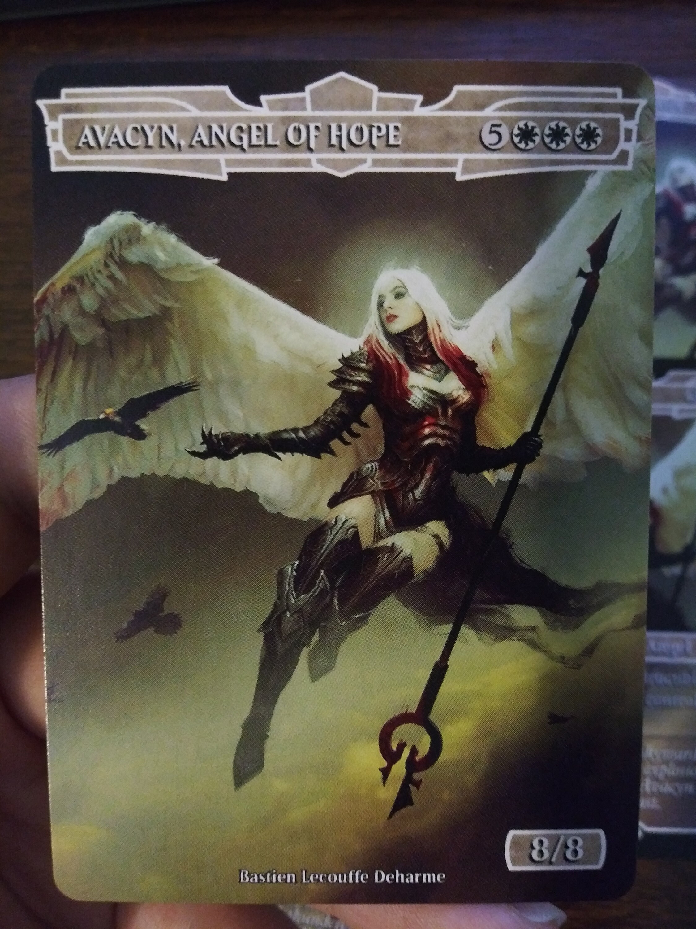Custom Avacyn Angel of Hope FOIL/NONFOIL Handmade Alter | Etsy