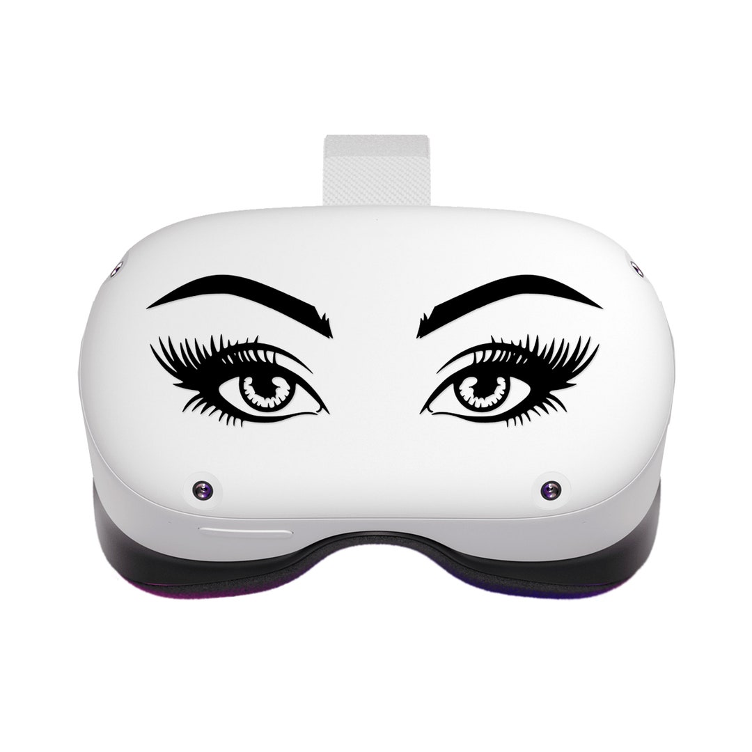 Female Eyes With Eyelashes Vinyl Decal Fits: Oculus Quest/quest 2 Rift ...