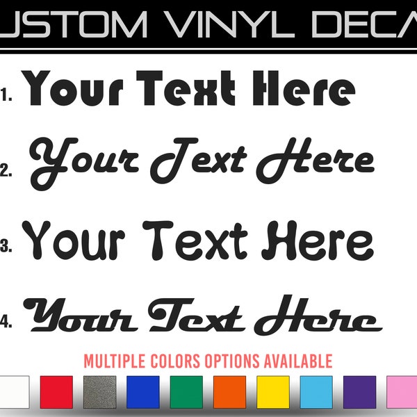 Decal Sticker - Etsy