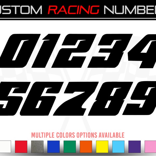 Rc Racing Numbers - Etsy