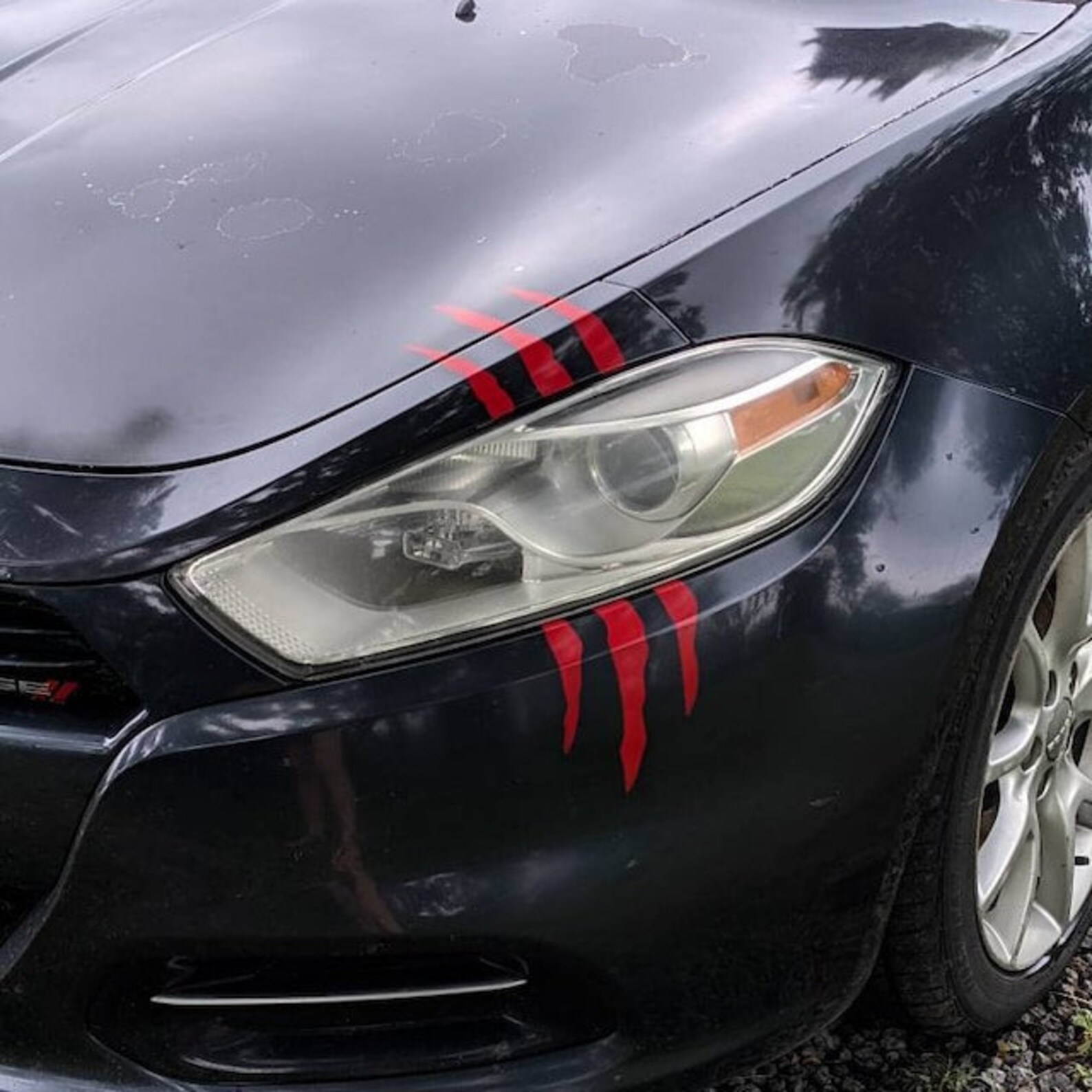 Claw Scratch Marks Vinyl Decal Sticker for Headlights - Etsy UK