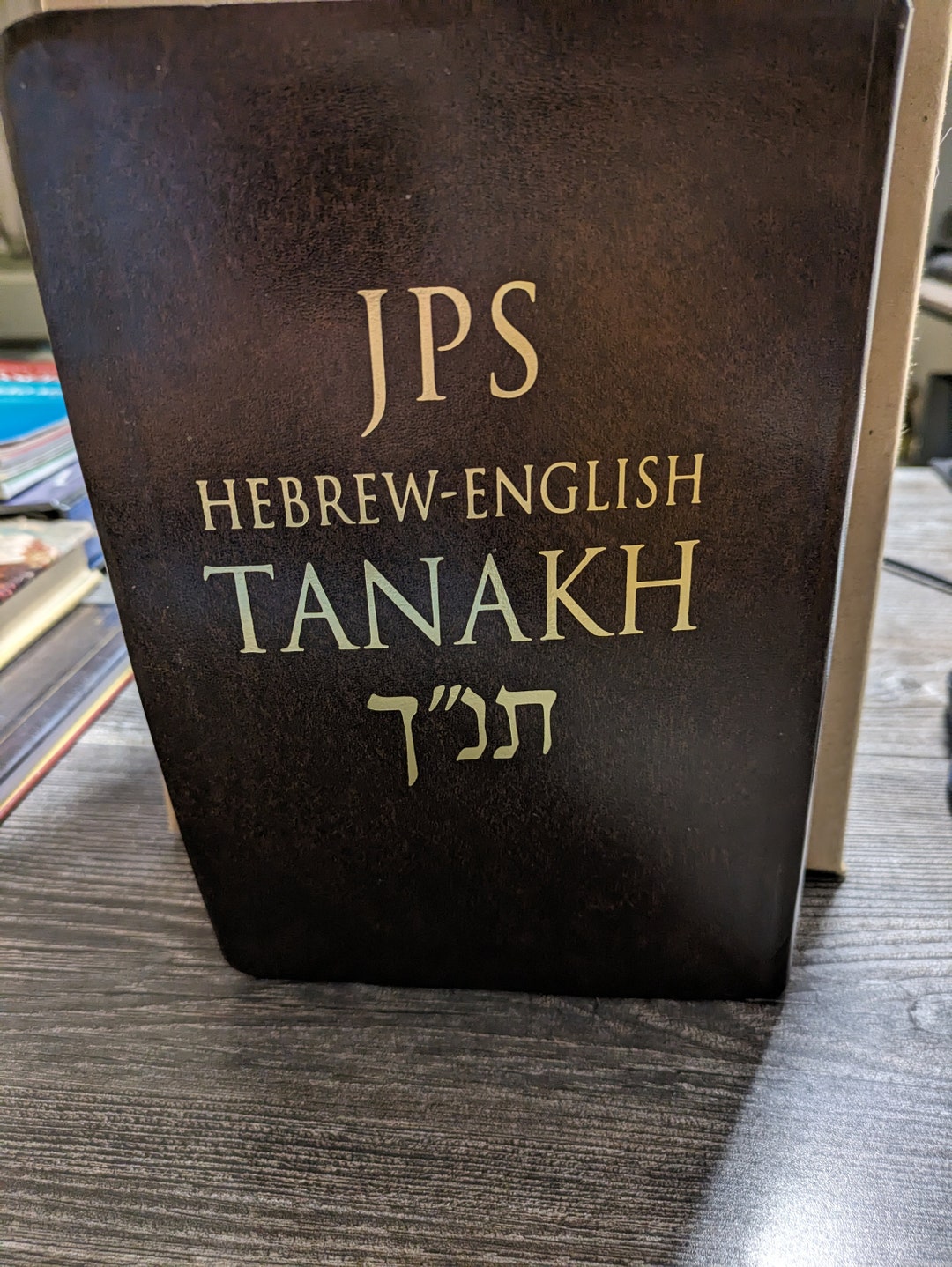 JPS Hebrew-english TANAKH Imitation Leather Student Edition, January 1 ...