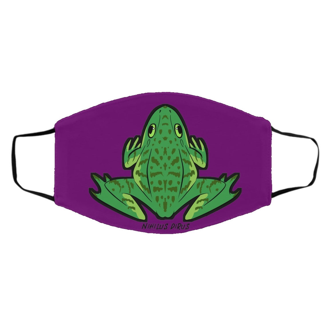 Frog Face Mask Med/Large | Etsy