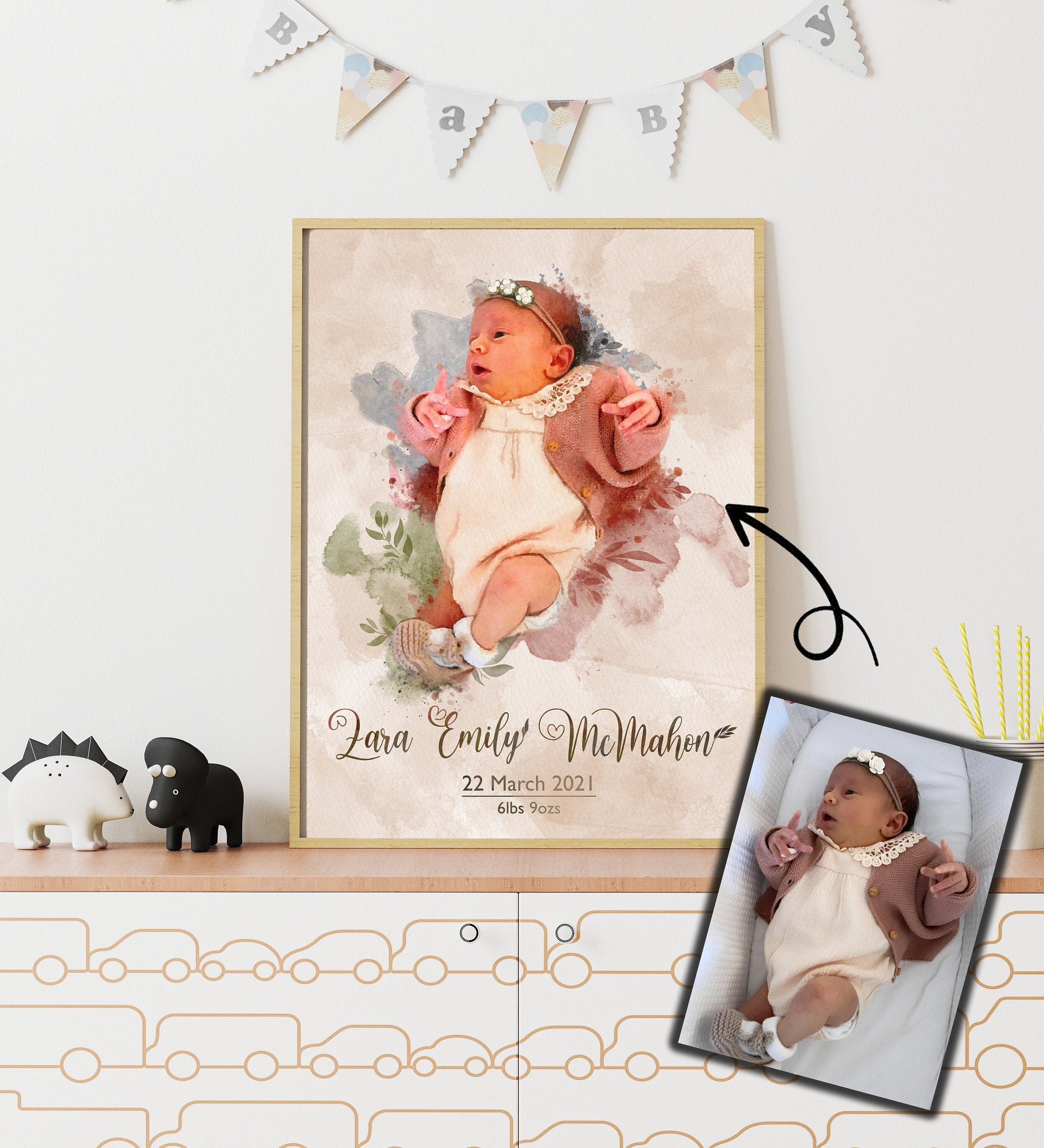 Newborn Baby Gift Present for Mum 1st Birthday Gift - Etsy UK