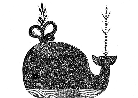 Art Print OCEAN A4 | Etsy