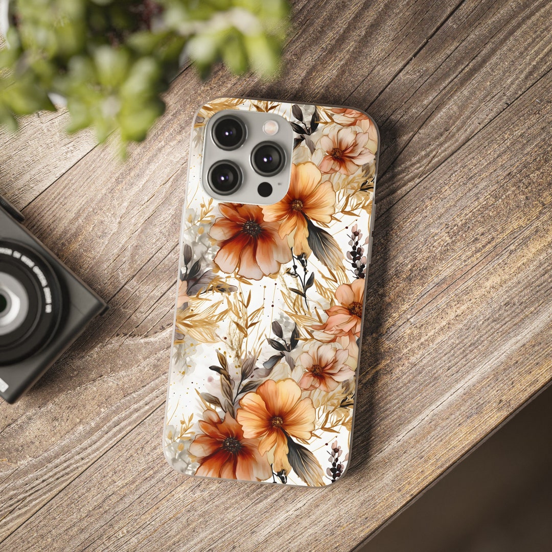 Aesthetic Autumn Florals Flexi Cases - Trending on Etsy - Perfect Gift ...