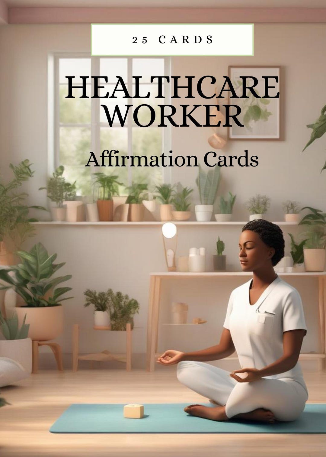 Healthcare Worker Affirmation Cards - Etsy