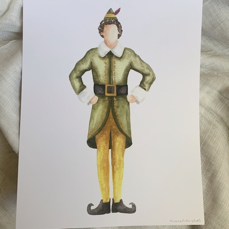 Faceless Elf Template - Etsy