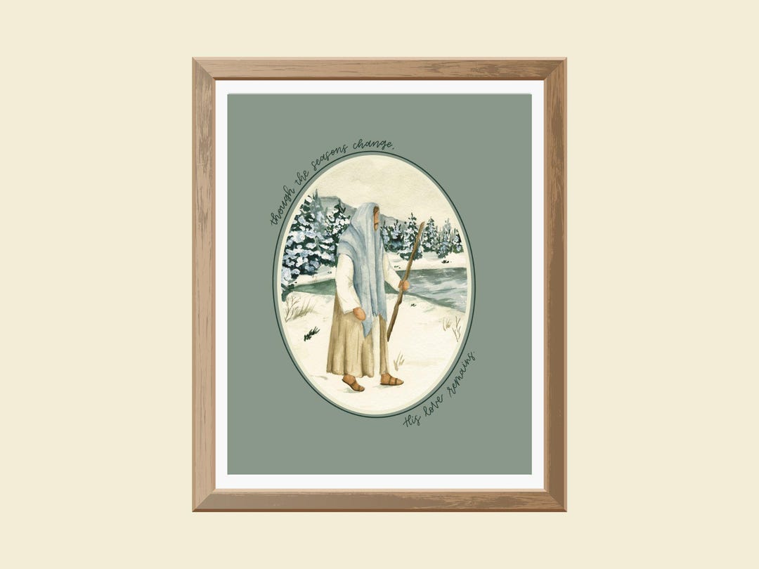 Christ in Winter | Christian Prints | Christian Quotes | Reminders ...