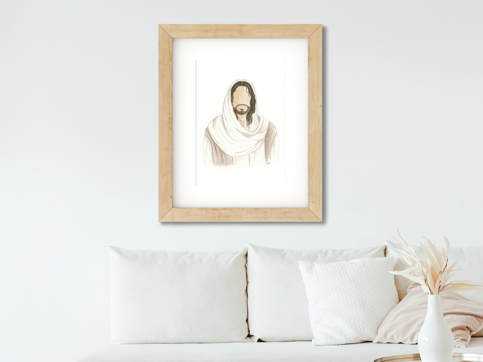 Jesus Christ Picture Christian Art Jesus Art Faceless - Etsy
