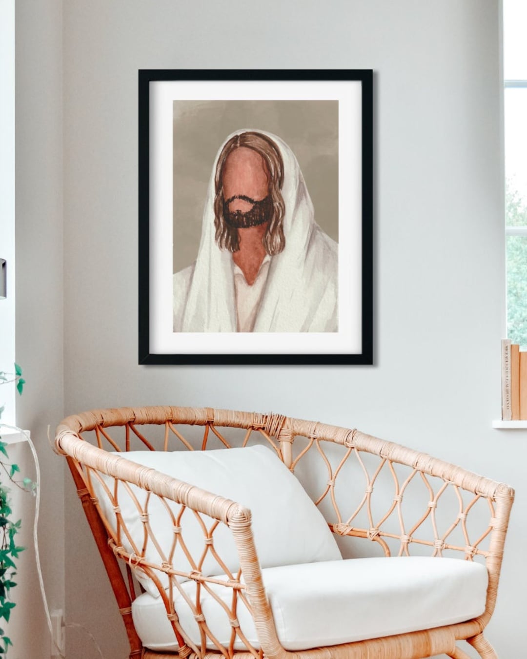 Christ Artwork | Religious Artwork | Jesus Christ Artwork | Faceless ...