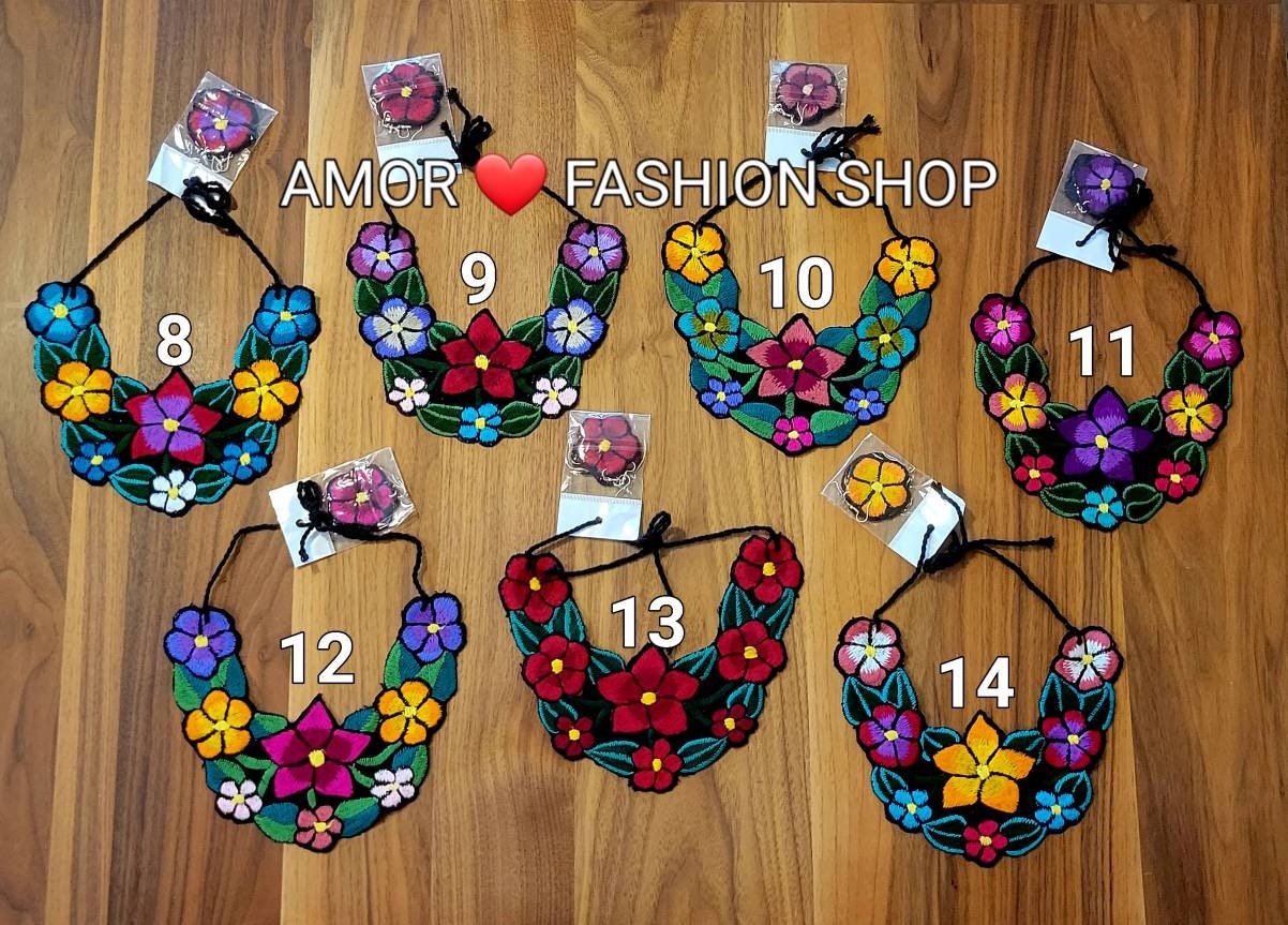 Lovely Embroidered Colorful Boho Floral Mexican Southern Charm - Etsy