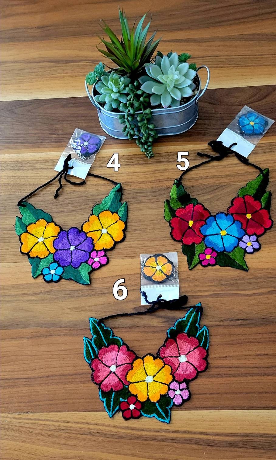 Lovely Embroidered Colorful Boho Floral Mexican Southern Charm | Etsy