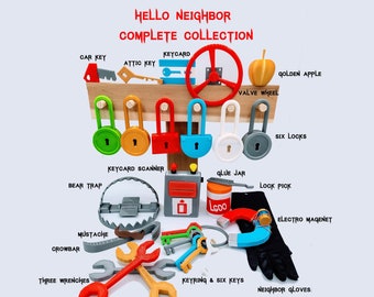 Hello Neighbor Keys | Etsy Canada