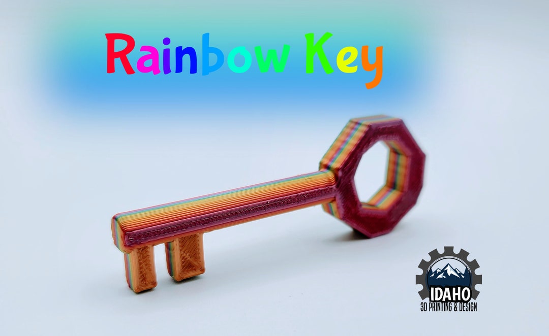 Hello Neighbor - Key Special Edition Rainbow - Etsy