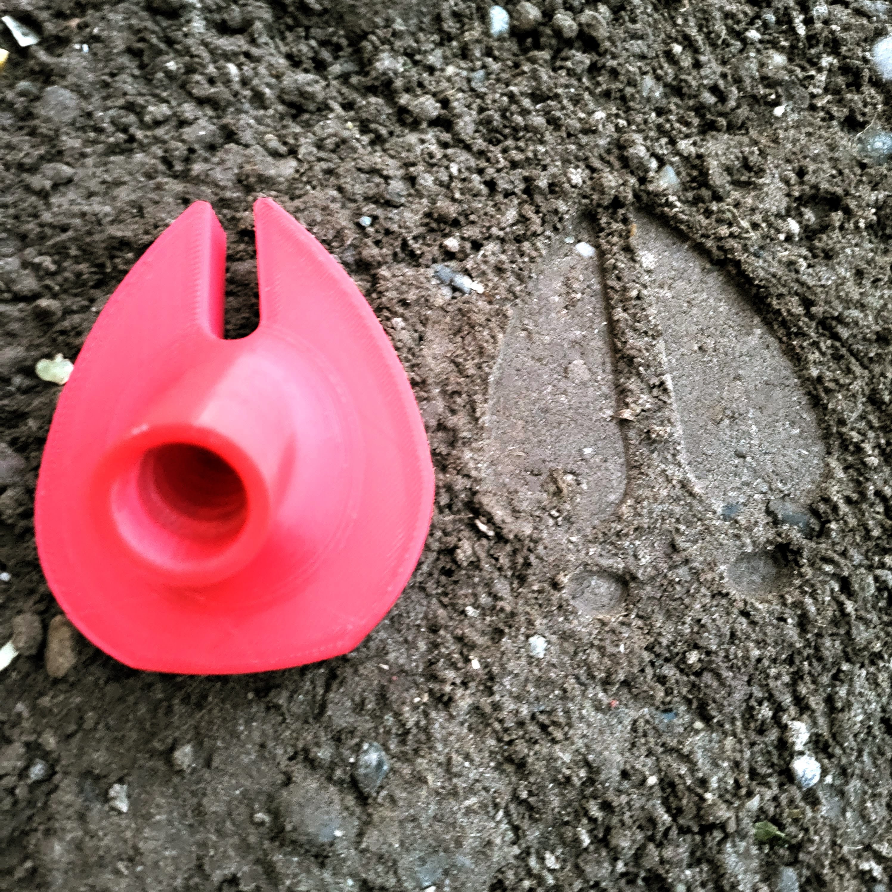 Reindeer Hoof Reindeer Footprints Christmas - Etsy