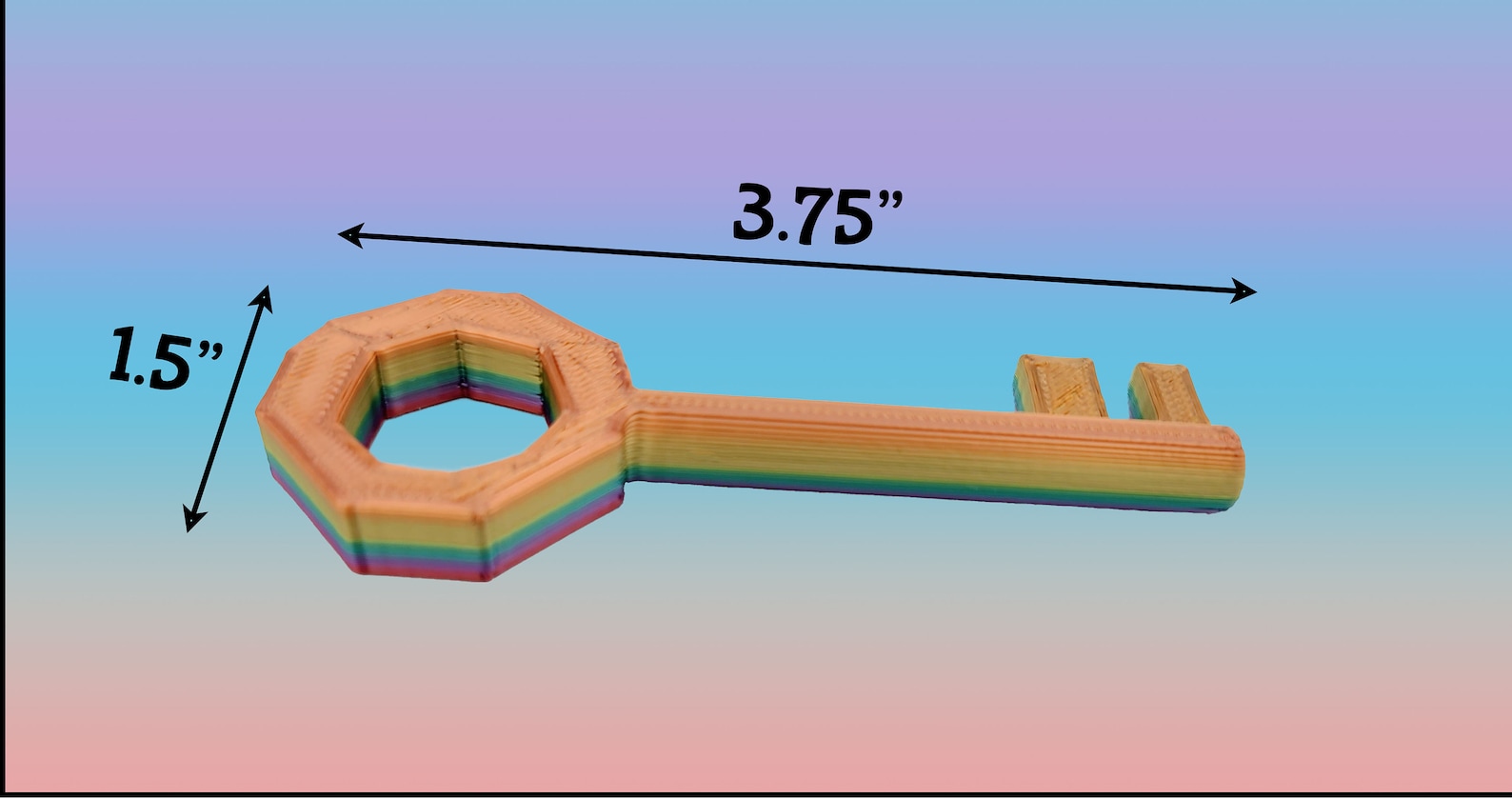 Hello Neighbor Key Special Edition Rainbow | Etsy