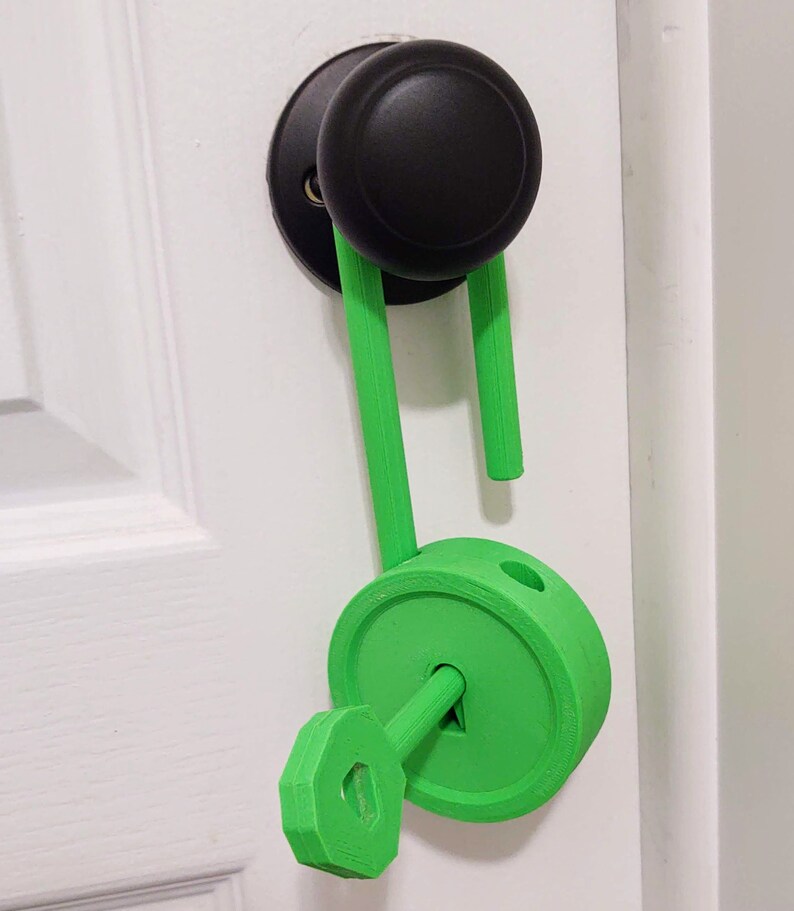 Hello Neighbor Lock and Key 3D Printed Kids Pretend Play and | Etsy