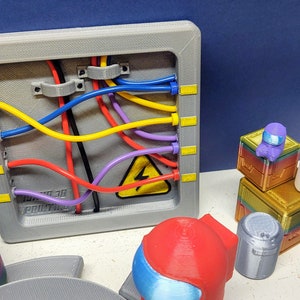 Connect Wiring Puzzle Electrical - Astronaut Spaceship - Etsy