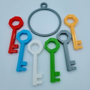Hello Neighbor - Toy Keys With Keyring for Pretend Play - Etsy