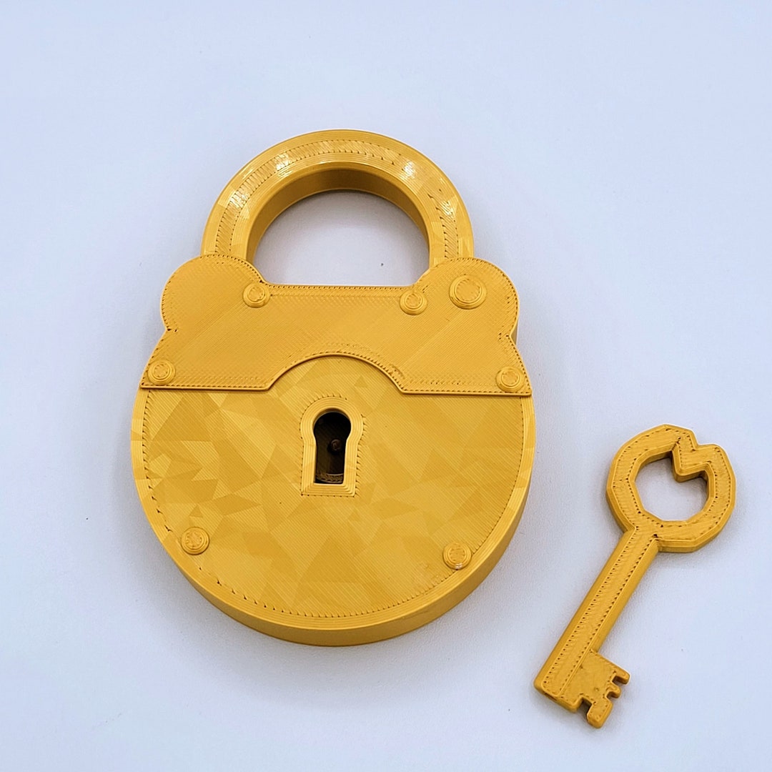 Hello Neighbor - Copper Lock and Key - 3D Printed *fan Inspired* - Etsy