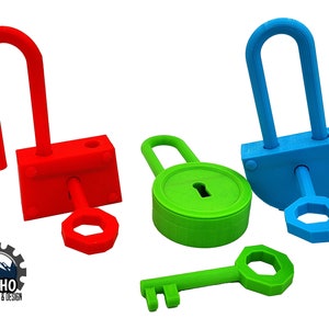 Hello Neighbor - Lock and Key - 3D Printed *fan Inspired* - Etsy