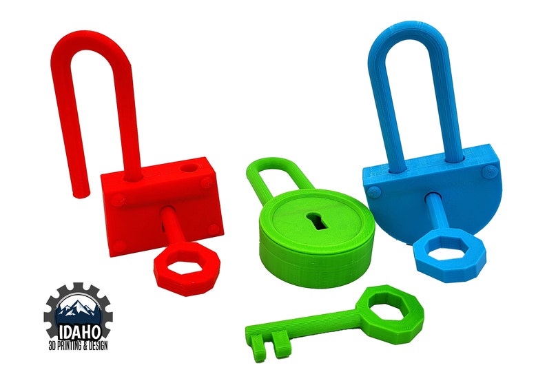 Hello Neighbor - Lock and Key - 3D Printed *fan Inspired* - Etsy