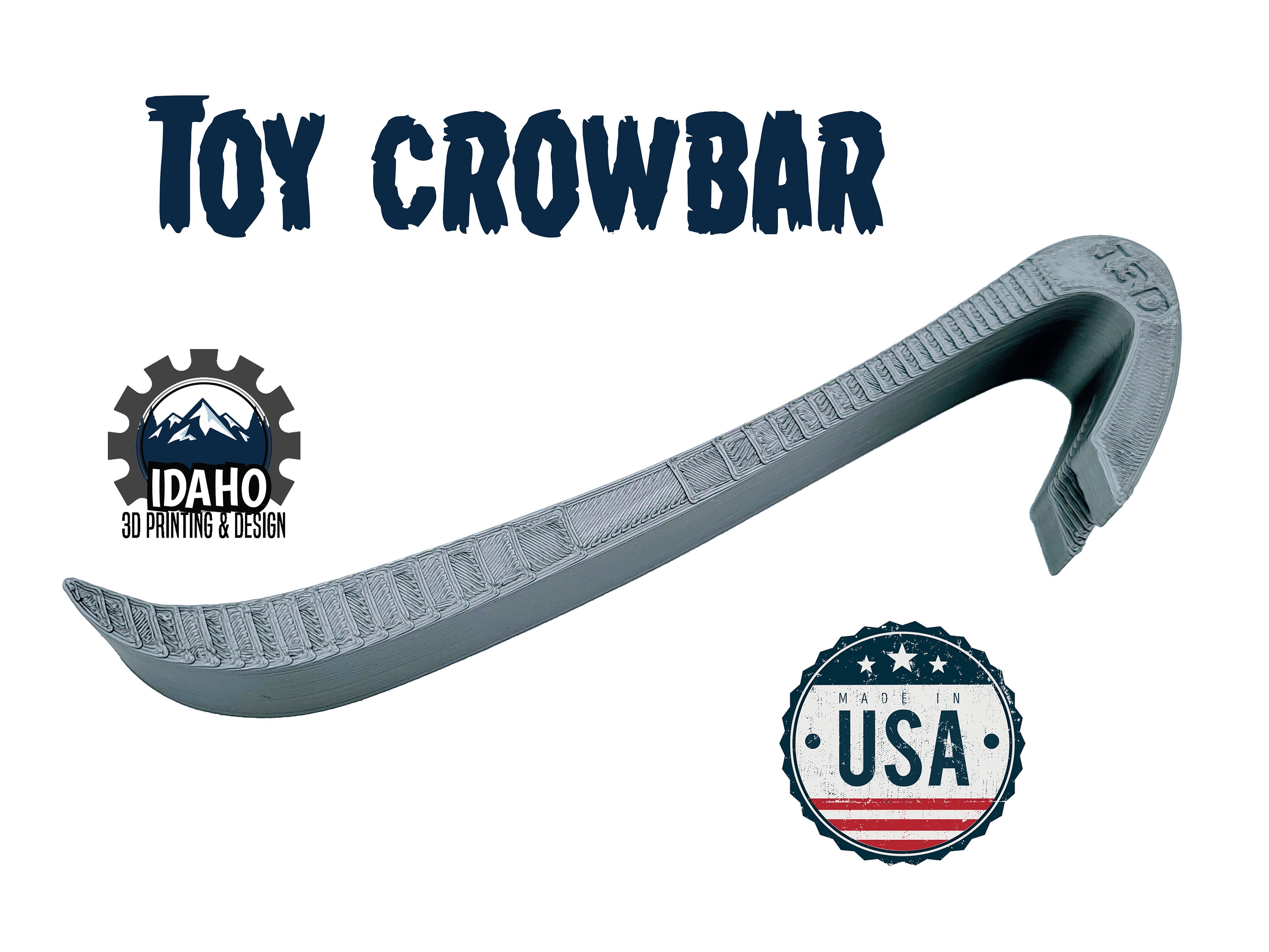 Hello Neighbor Heavy Duty Crowbar 3D Printed Pretend Play - Etsy