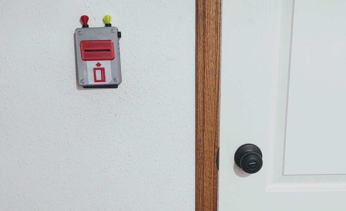 Hello Neighbor Keycard Terminal 3D Printed fan Inspired - Etsy