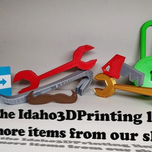 Hello Neighbor Lock and Key 3D Printed Kids Pretend Play | Etsy