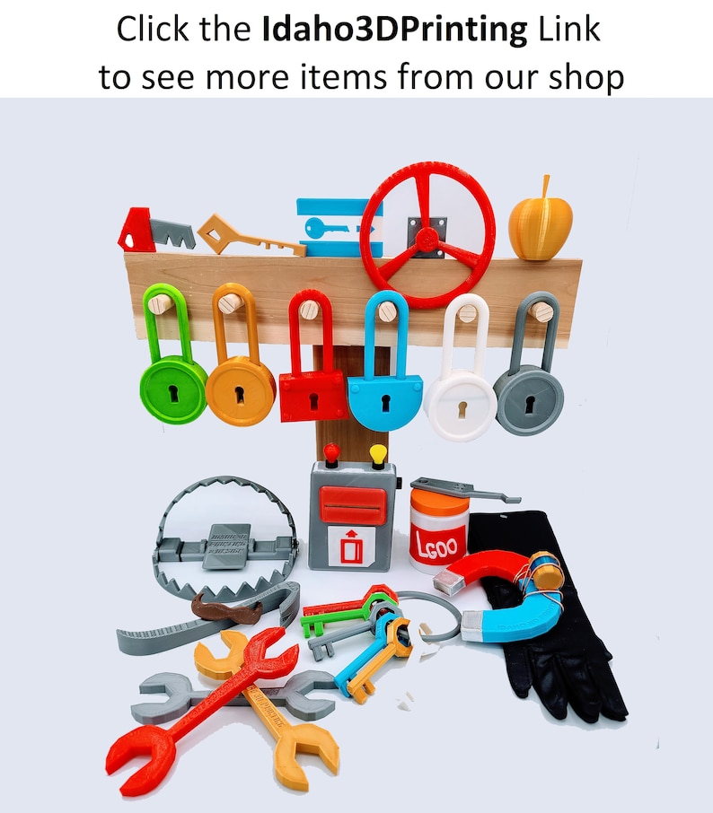 Hello Neighbor Toy Bear Trap 3D Printed fan Inspired | Etsy