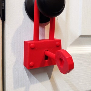 Hello Neighbor Lock and Key 3D Printed Kids Pretend Play and | Etsy