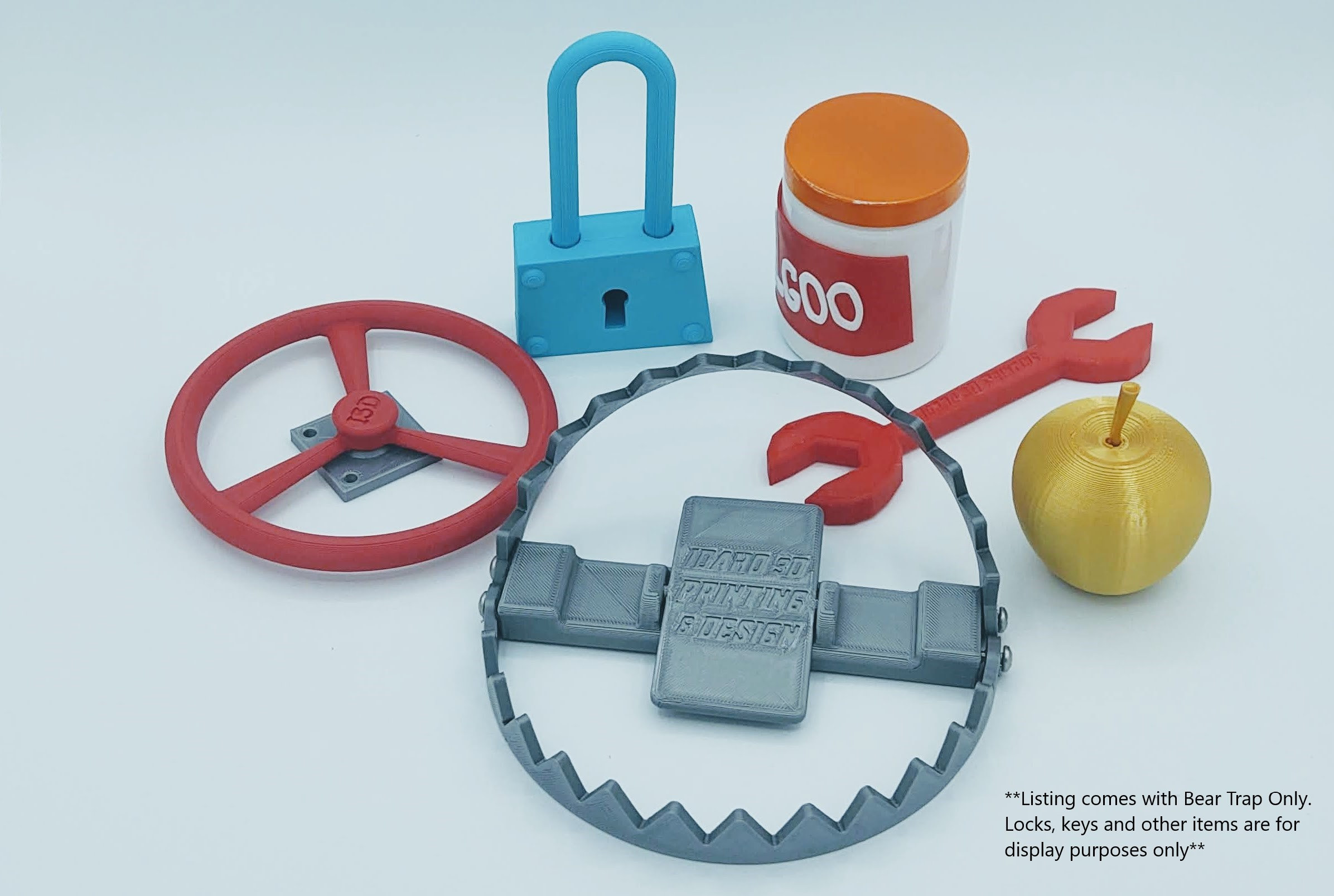 Hello Neighbor Toy Bear Trap 3D Printed fan Inspired - Etsy