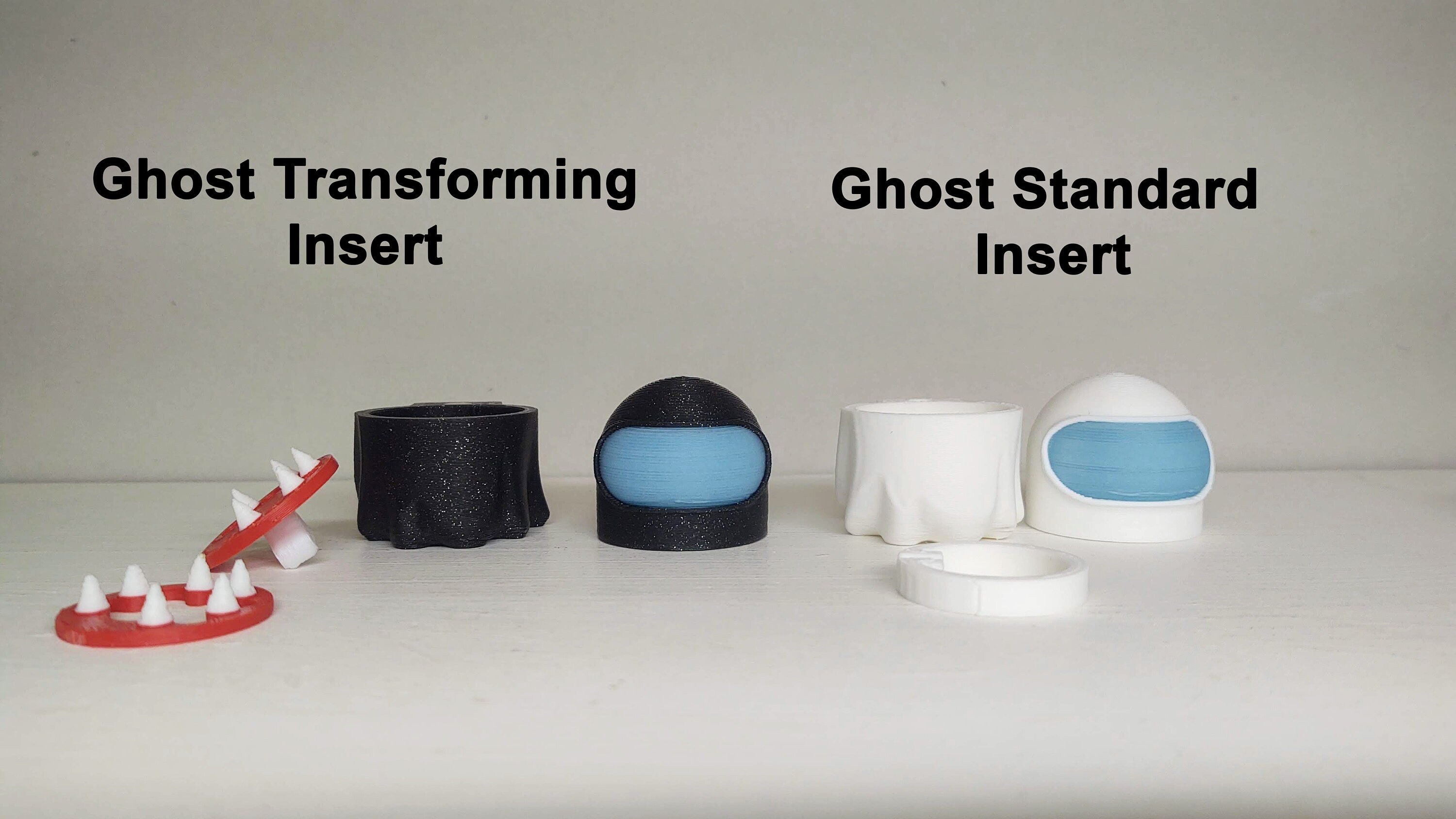 Toys & Games Dolls & Action Figures 3D Printed Crewmate Ghost Solid ...