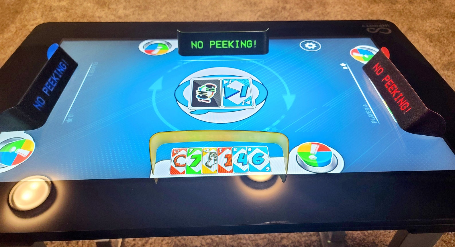 Game Table Screen Blockers No Peeking Customized or Plain - Etsy