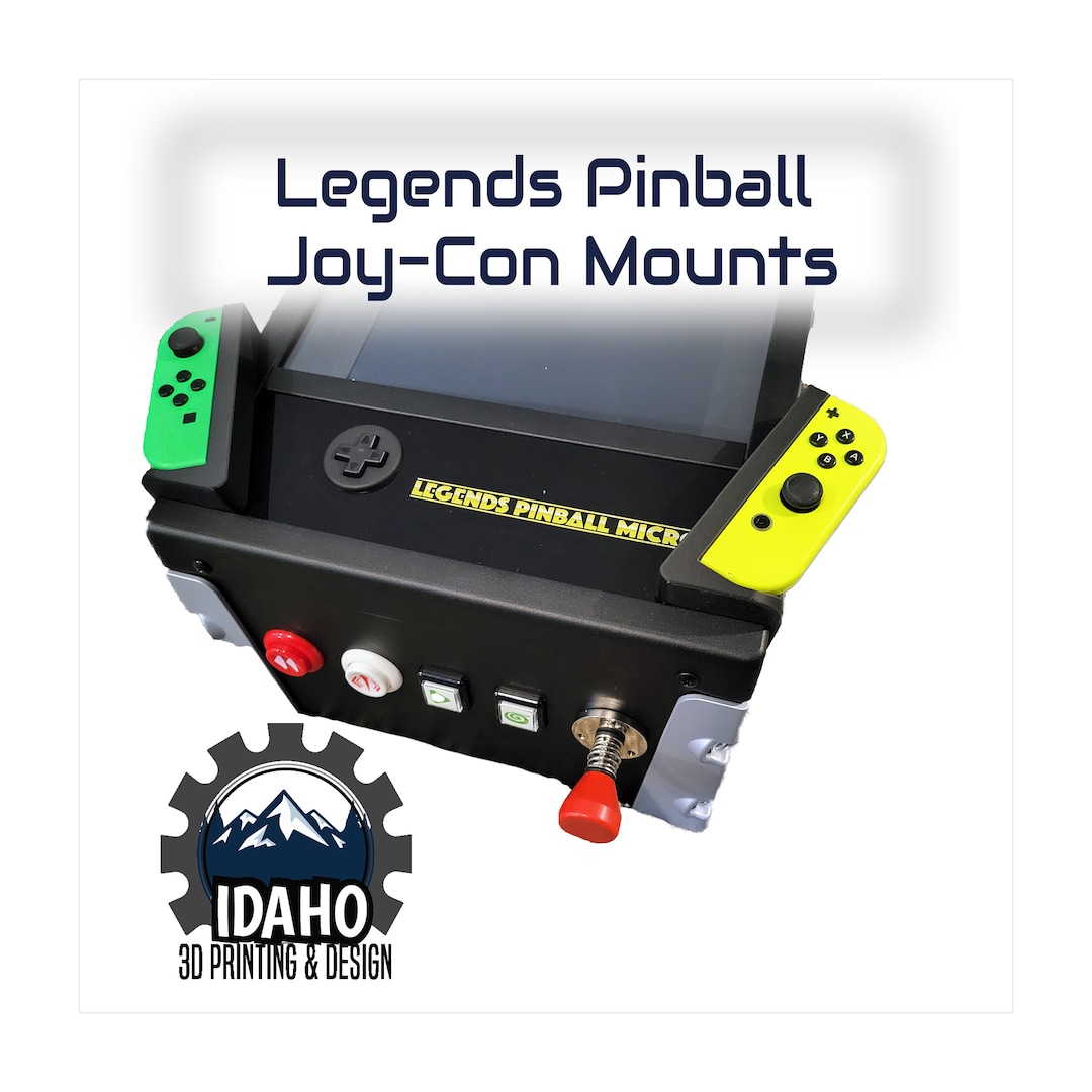 Legends Pinball Nintendo Joy-con Mounts Fits Regular and Micro - Etsy