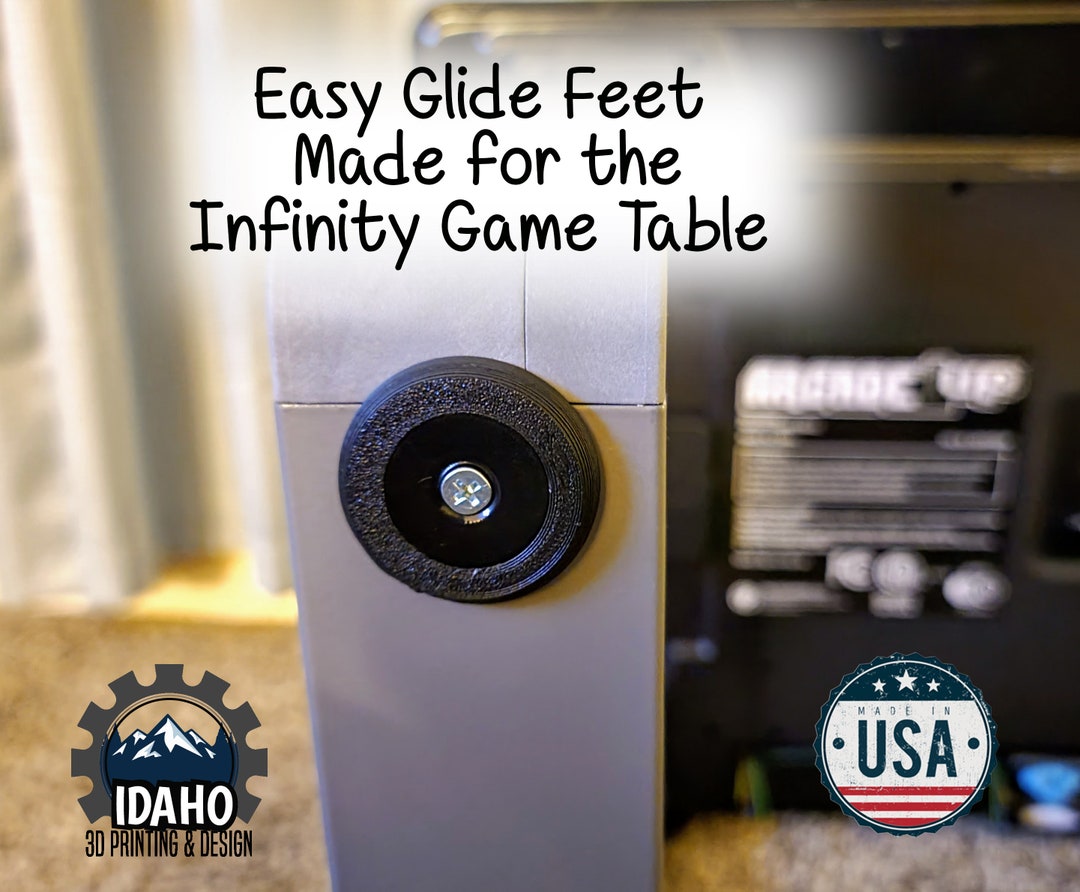 Glider Feet - Infinity Game Table Arcade Accessories - Etsy