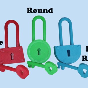 Hello Neighbor Lock and Key 3D Printed Kids Pretend Play | Etsy