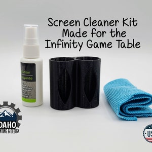 Mountable Screen Cleaner Kit - Fits Infinity Game Table Arcade - Etsy