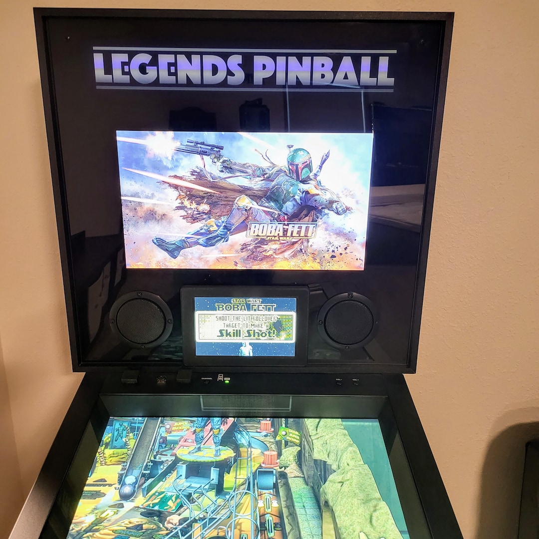 Pinball LCD Screen Bezel - Fits AT Games Legends Pinball- Dmd - ALP - Etsy