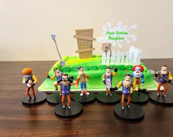 Hello Neighbor Action Figure Blind Bags Etsy Canada