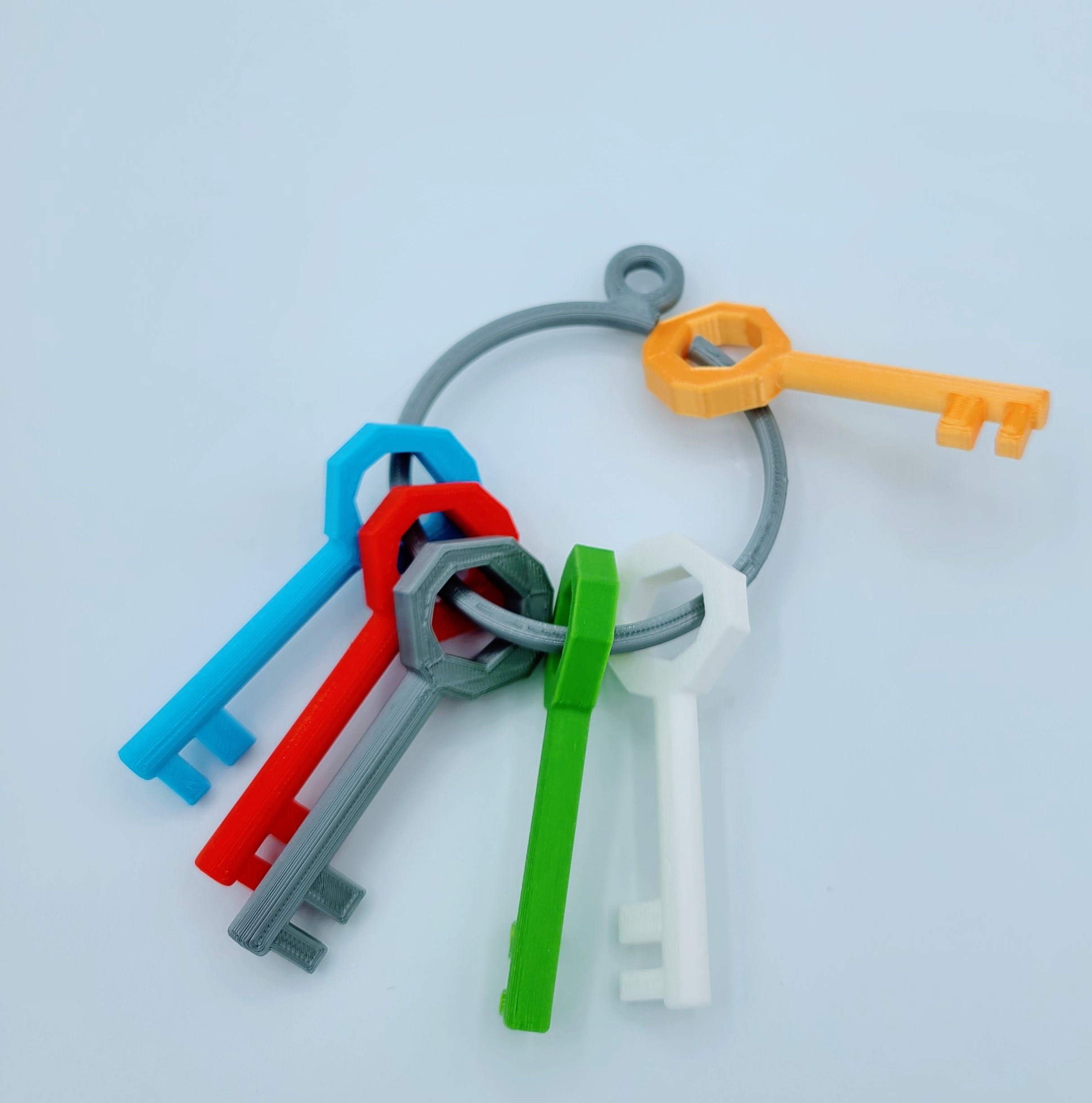 Hello Neighbor Toy Keys With Keyring for Pretend Play | Etsy