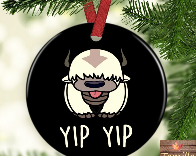 Appa the Flying Bison Holiday Ornament - Etsy