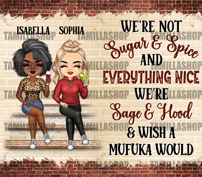 Personalized Were Not Sugar And Spice And Everything Nice Etsy Canada