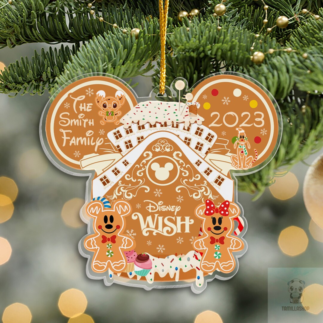 Personalized Gingerbread Christmas Ship Ornament Gingerbread - Etsy