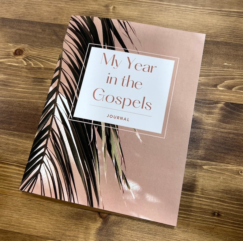 Bible Plan and Journal the Gospels Reading Plan and Journal - Etsy