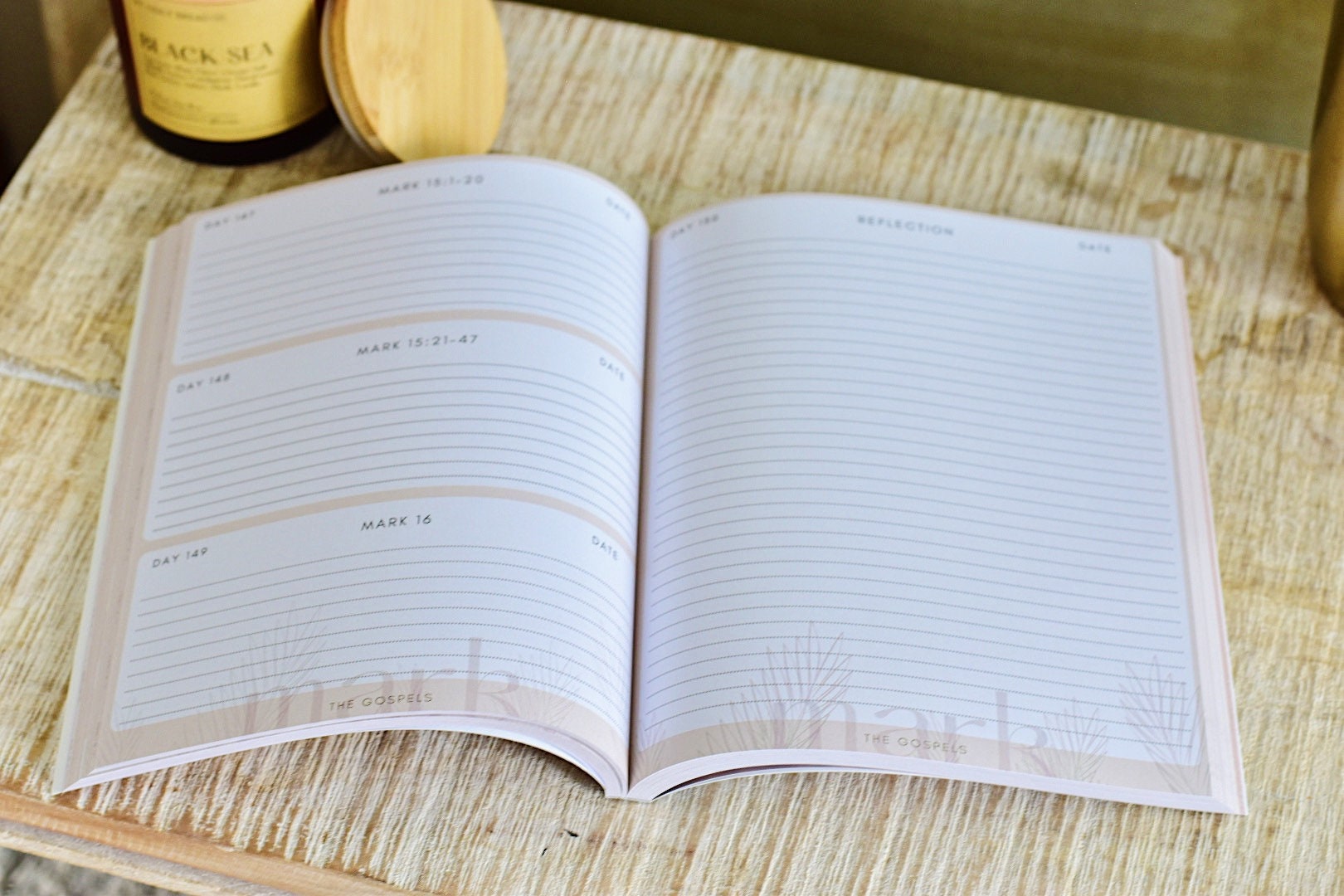 Bible Plan and Journal | the Gospels Reading Plan and Journal | One ...