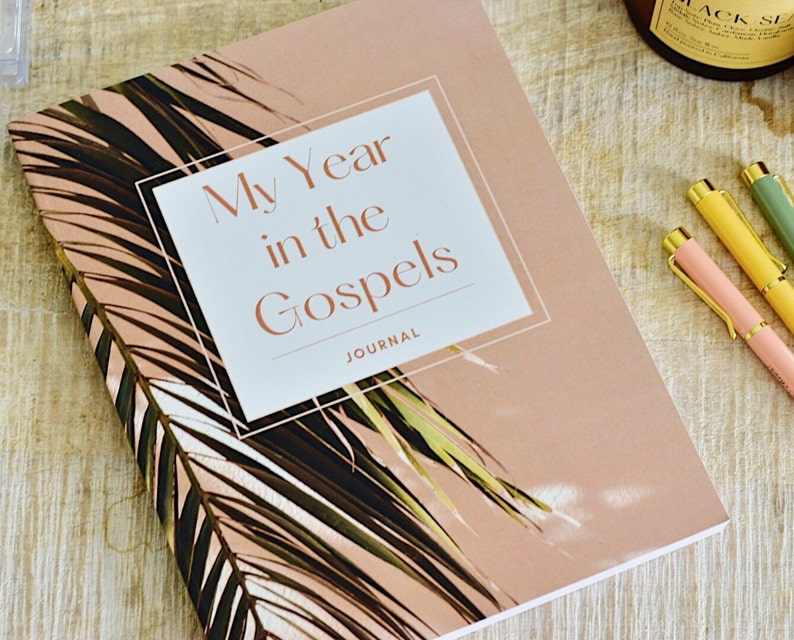 Bible Plan and Journal | the Gospels Reading Plan and Journal | One ...